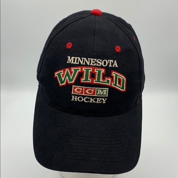 CCM | Accessories | Ccm Nhl Hockey Minnesota Wild Baseball Cap Hat ...